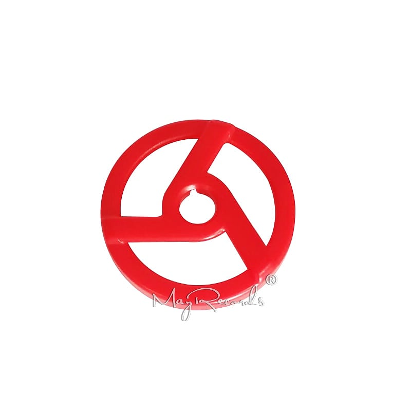 45 RPM Adapter - 2 PCS / Red | Reverb