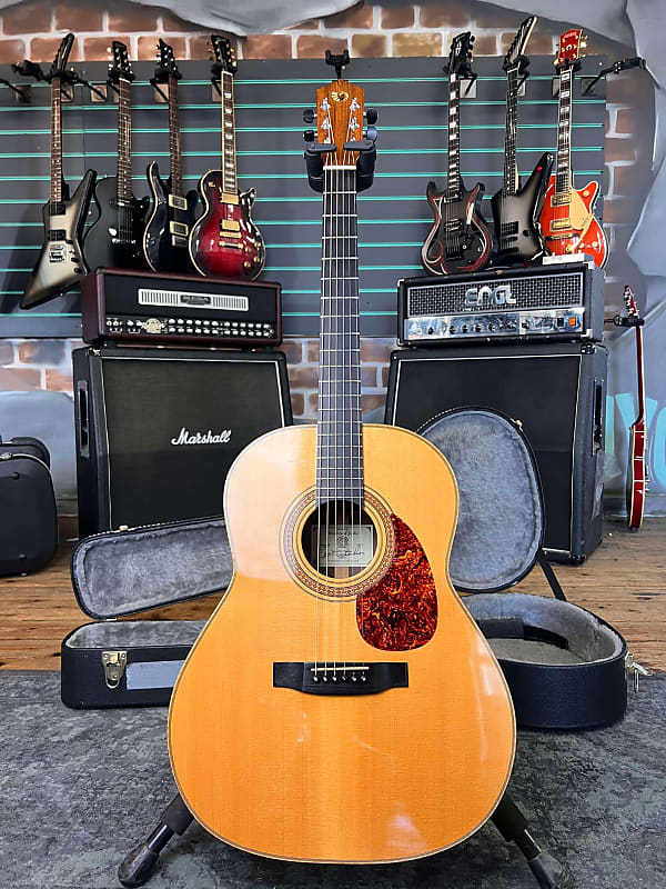 Woodsound Studio Ron Pinkham LP-1 Gloss Natural 1993 Handmade | Reverb