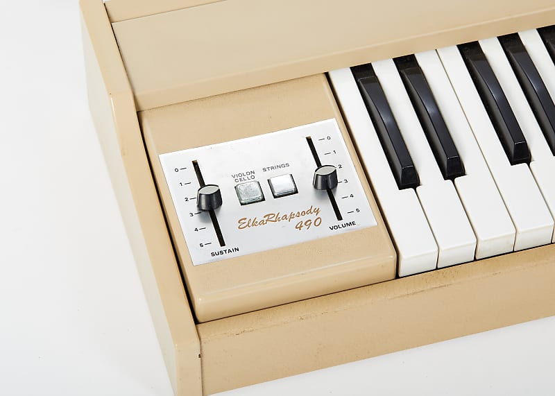 Elka Rhapsody 490 String Ensemble Cream | Reverb