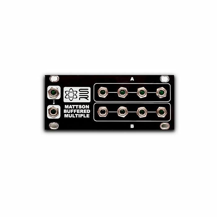 SynthRotek 1U Mattson Buffered Multiple Module (black | Reverb