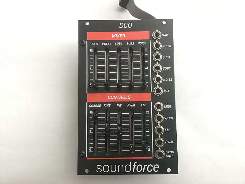 Soundforce DCO Juno-Inspired Oscillator (Black) 2022 | Reverb