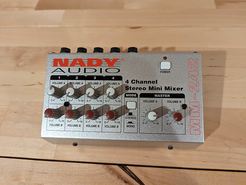 Nady Audio MM-242 4-Channel Stereo Mini Mixer | Reverb