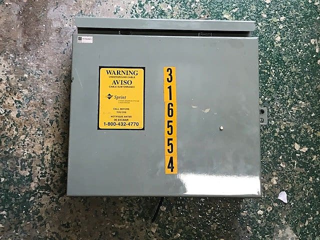 Reliance Comm/Tec BEPC25FS Telephone Box with Internal Wiring | Reverb