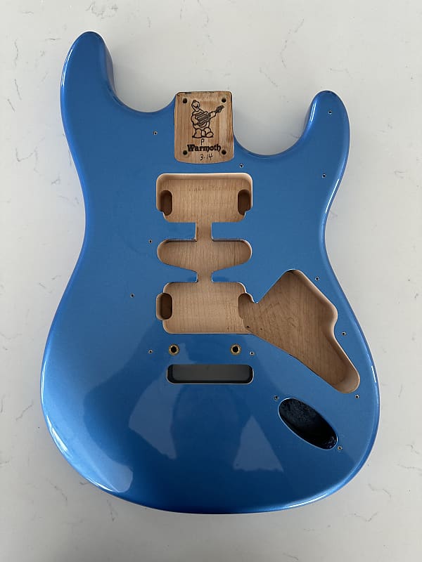 Warmoth Stratocaster Body | Light-weight Alder | Lake Placid | Reverb