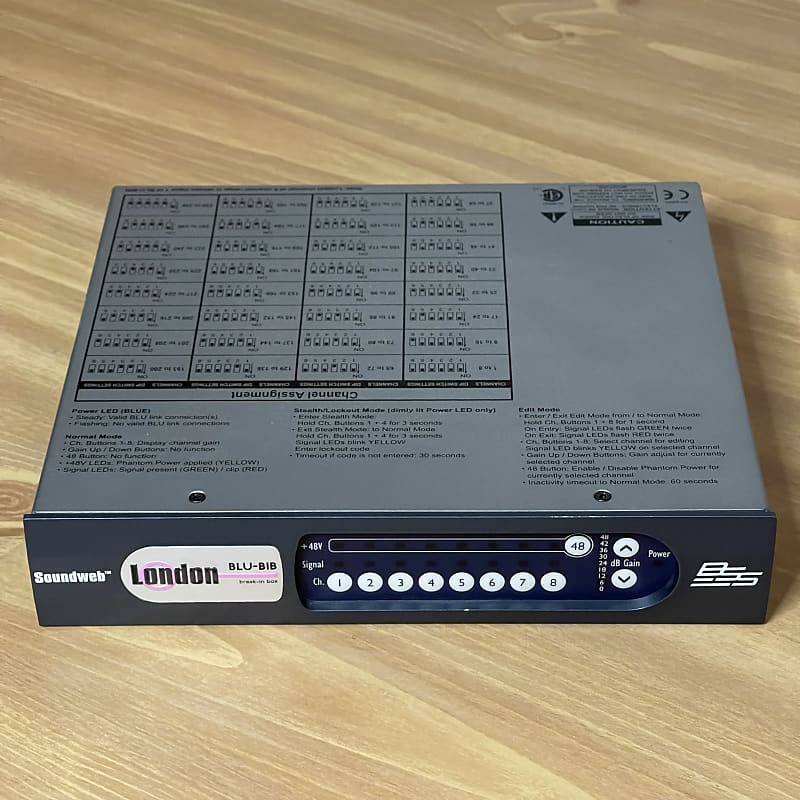 BSS Audio Soundweb London BLU-BIB Break In Box Input Expander | Reverb