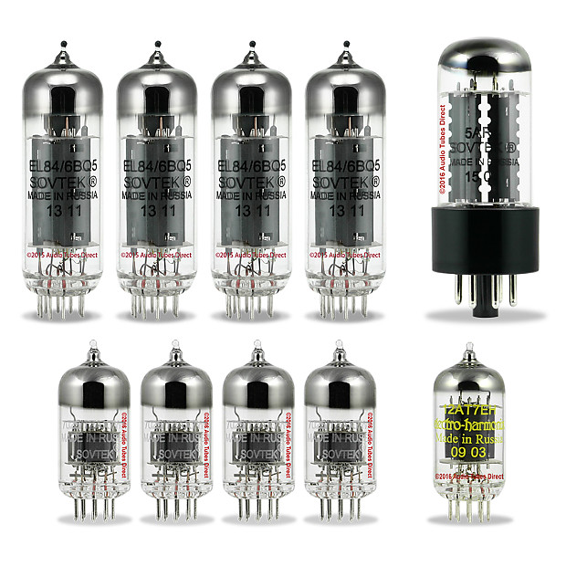 Sovtek/EH Tube Kit For Dr. Z MAZ 38 Amps EL84 12AX7WA 12AT7 | Reverb