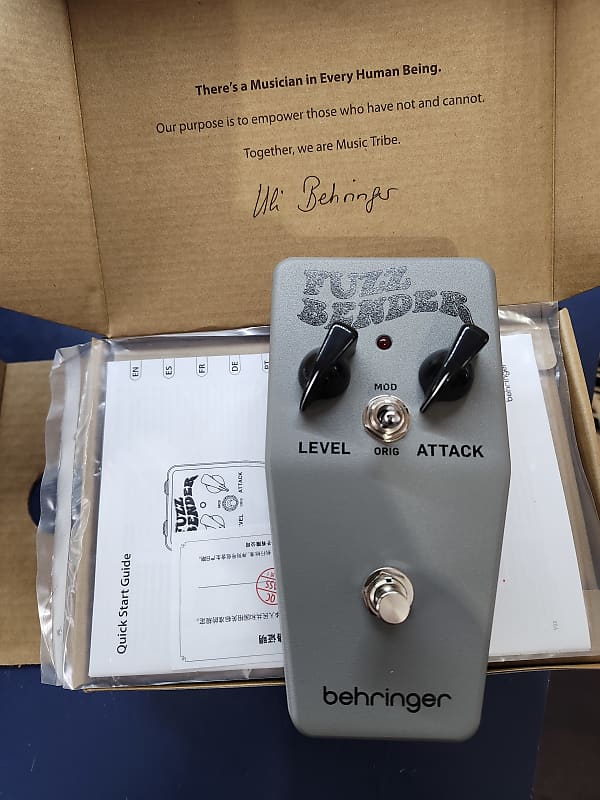 Behringer Fuzz Bender 2025 | Reverb