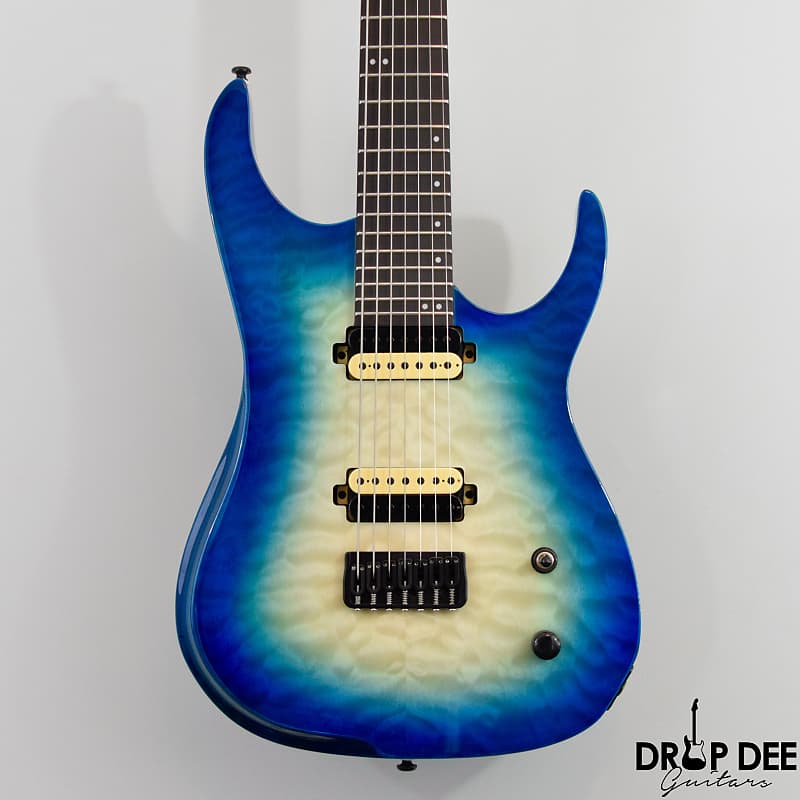 Cerberus Erebus 7-String Electric Guitar w/ Bag - Aegean | Reverb