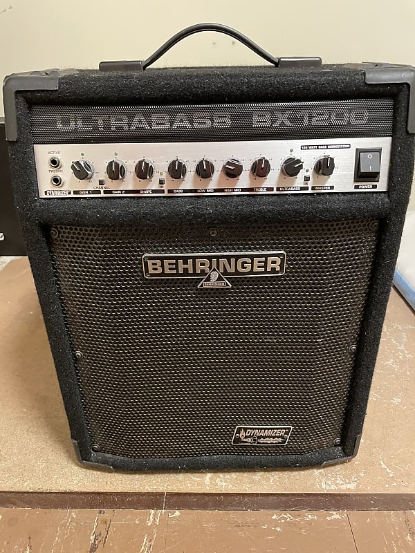 Behringer Ultrabass BX1200 2001 Black | Reverb