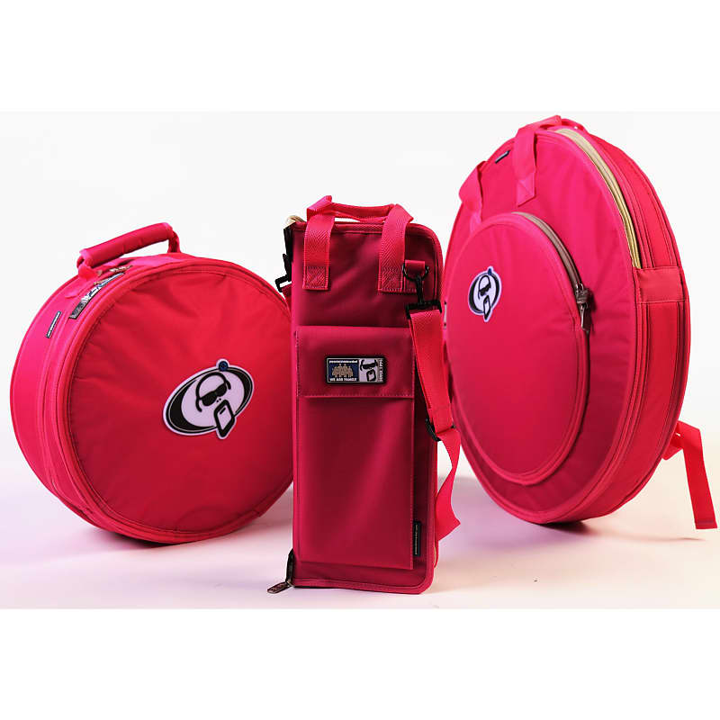 Protection Racket Bag Set 16 Dark Pink Pack - Drum Bag Set | Reverb