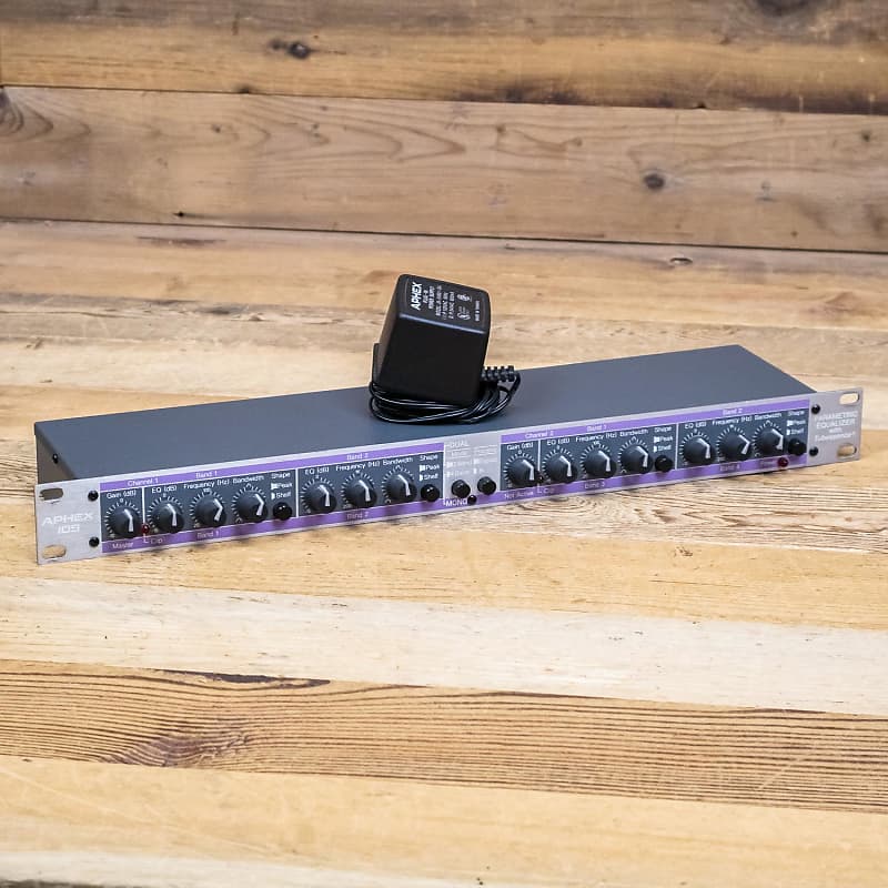 Aphex 109 Stereo Parametric Tube Equalizer | Reverb