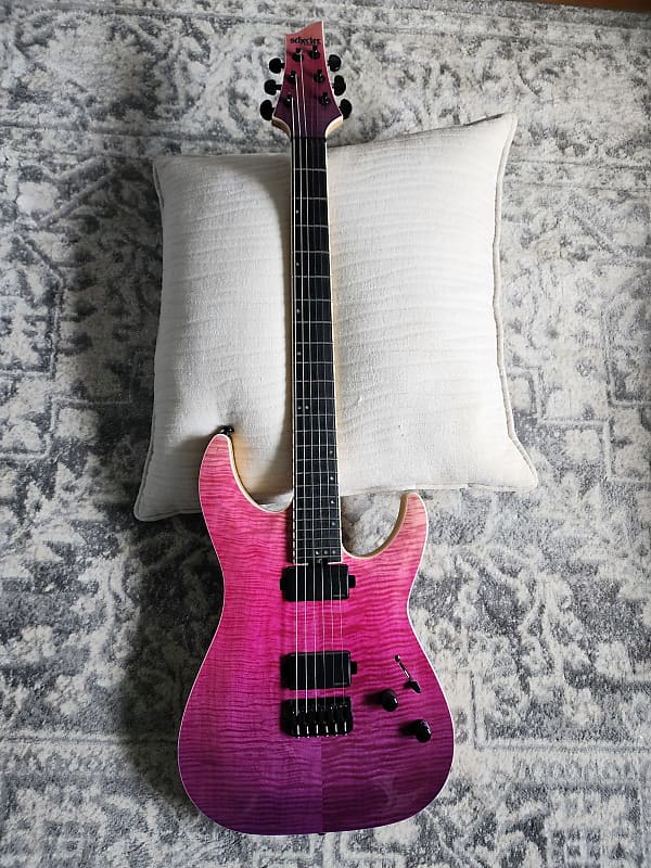 Schecter SLS Elite 2020 - Pink/Purple Fade | Reverb