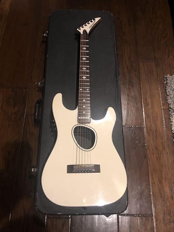 Kramer Ferrington Acoustic Electric 1986 Vintage White | Reverb