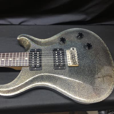 PRS CE-3 24 Fret Dot Abalone Inlays 1996 - Gold Holoflake | Reverb