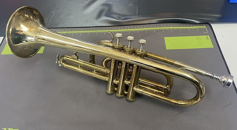 Vintage Bundy/Selmer Cornet Made In The USA With Vincent Bach | Reverb