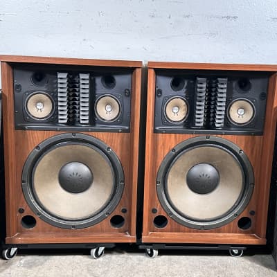 Vintage Pair of Sansui SP-3500 4-Way Speakers | Reverb