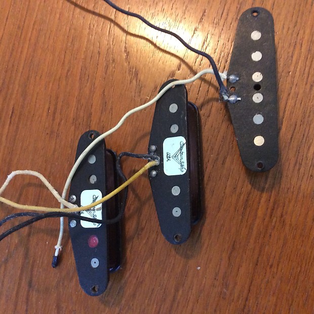 Fender Stratocaster custom shop pickup set USA | Reverb