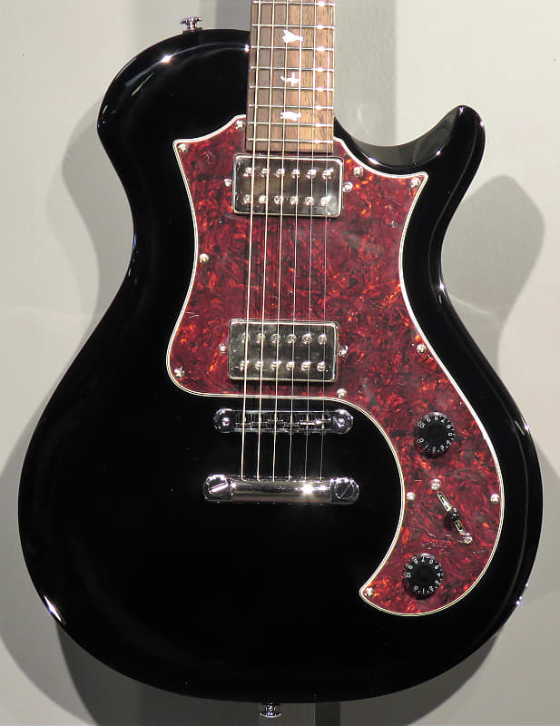 PRS SE Starla, Stoptail, Black w/Tortoise Pickguard, PRS gig | Reverb