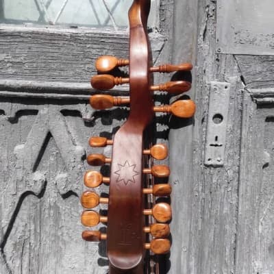 Torban Ukranian Teorban Folk Instrument Theorbo Lute Master | Reverb