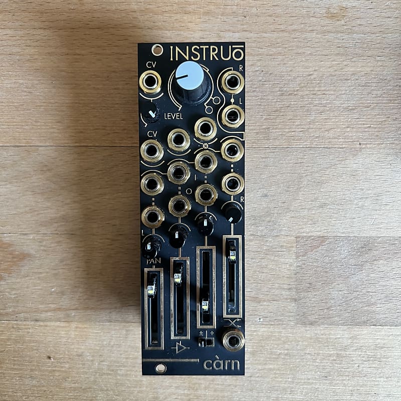Instruo Cairn Eurorack Utility VCA Quad Mixer Panner | Reverb UK