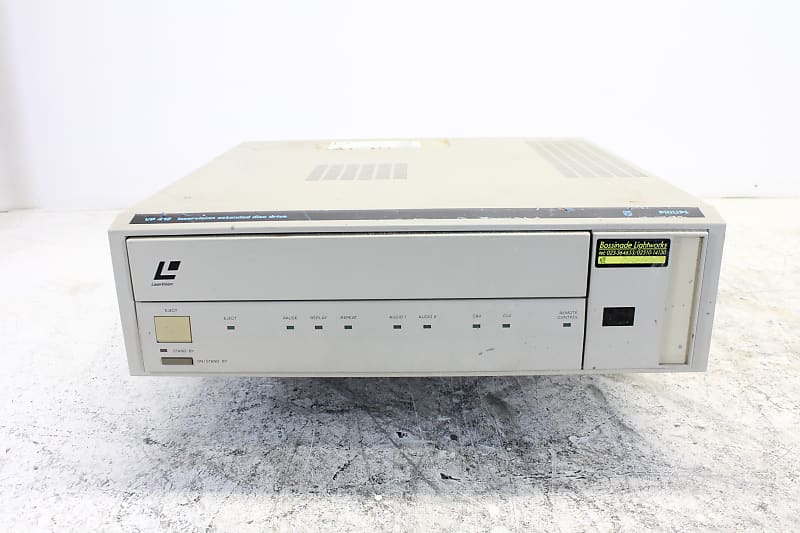 Philips Laservision extended disc drive VP412 without | Reverb