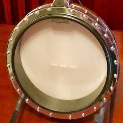 MERLIN Long Neck Five String Banjo 1966 | Reverb