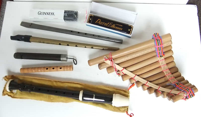 RARE, VINTAGE JOBLOT OF WIND INSTRUMENTS - WHISTLES, | Reverb