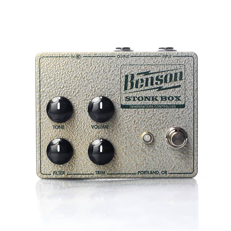 Benson Amps Stonk Box Fuzz - Silver - NEW, (Authorized | Reverb