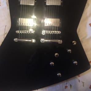 (REPLICA) ESP Double Neck Explorer 1990s James Hetfield | Reverb