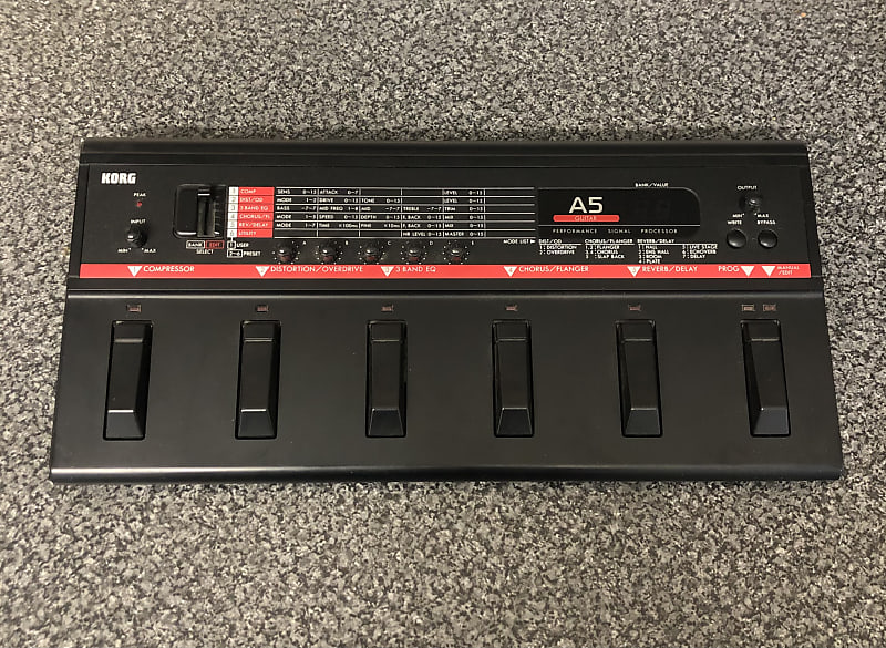 Korg A5 Multi Effects | Reverb