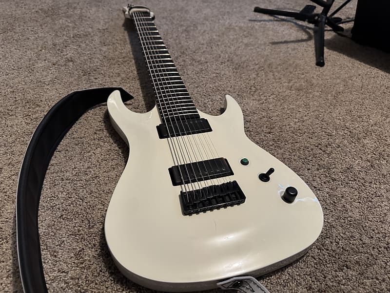 Agile Septor Elite 828 EB DN - Gloss White, Duncan Blackouts, | Reverb