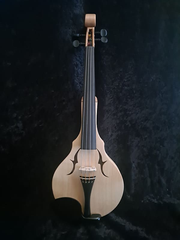 Handmade Teardrop Fiddle With Natural Finish | Reverb