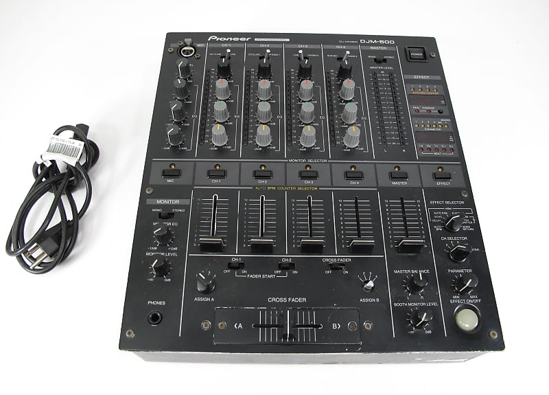 Pioneer DJM-500 4-Channel Performance DJ Audio Mixer Japan | Reverb