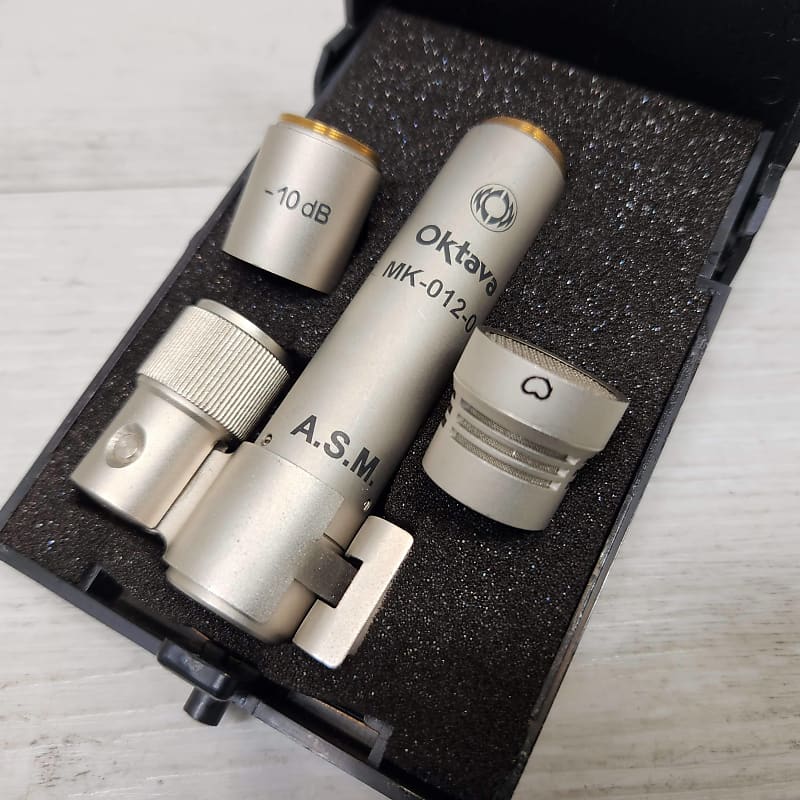 Oktava MK-012-01 ASM Condenser Microphone w/ Case & Head | Reverb