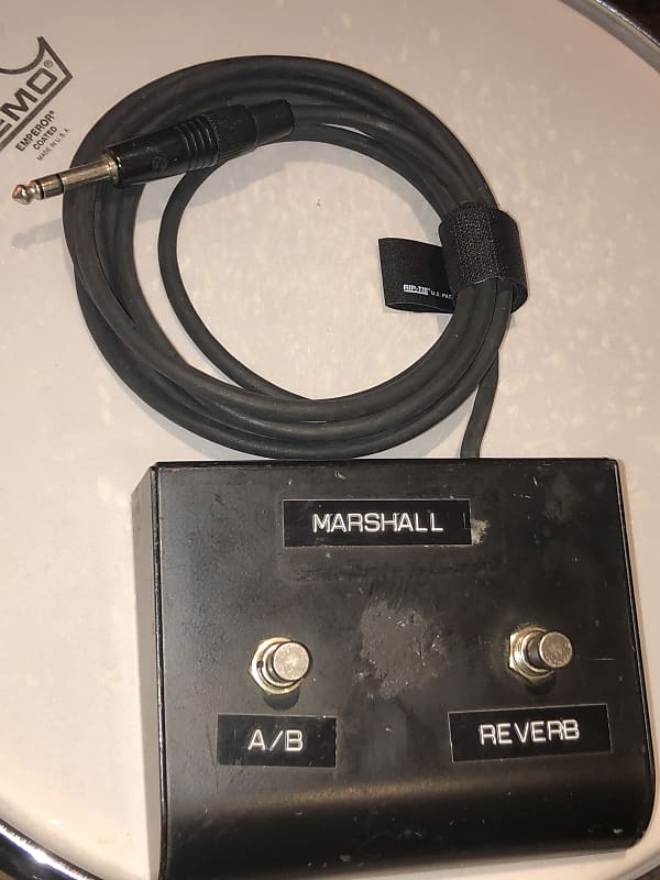 A/B Reverb Marshall Amp Footswitch 80's | Reverb