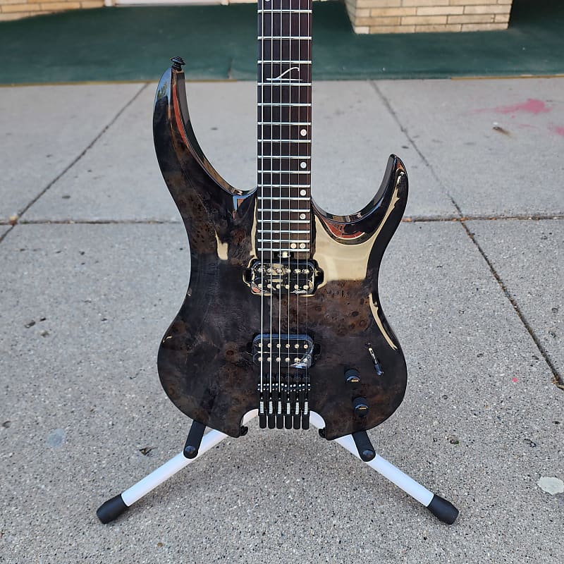 Legator Ghost Super Shred Series G6SS 2024 - Black Burl | Reverb