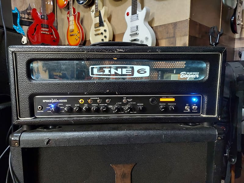 Line 6 Bogner Bogner Spider Valve HD100 Tube Black Tolex | Reverb