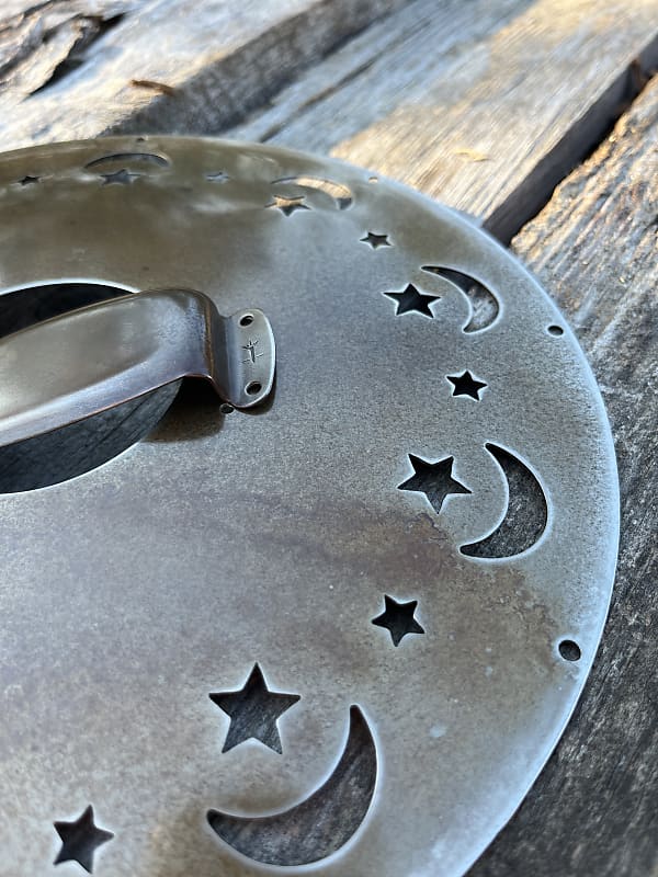 Steel And Gravel Resophonic Coverplates Starry Night Single | Reverb