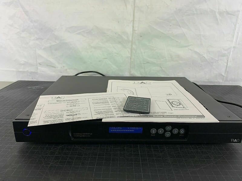 Triad Amplifier Rackamp 350 DSP v2 used, good condition | Reverb