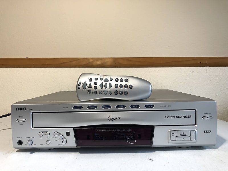 RCA RP8078 CD Changer 5 Compact Disc Player HiFi Stereo | Reverb