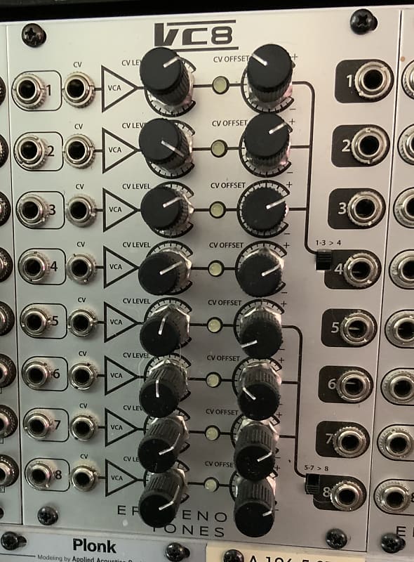 Erogenous Tones VC8 Octo VCA Silver | Reverb UK