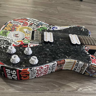 STICKER BOMB - PARTSCASTER - TELECASTER DELUXE | Reverb
