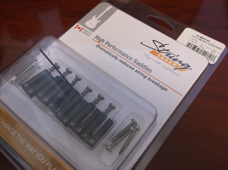 Graph Tech String Saver PS-8002-R0 Saddles For Strat Elite, | Reverb