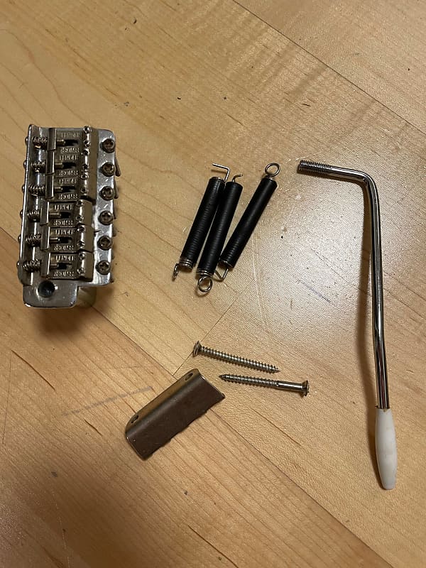 Fender Stratocaster Tremolo Bridge Complete | Reverb