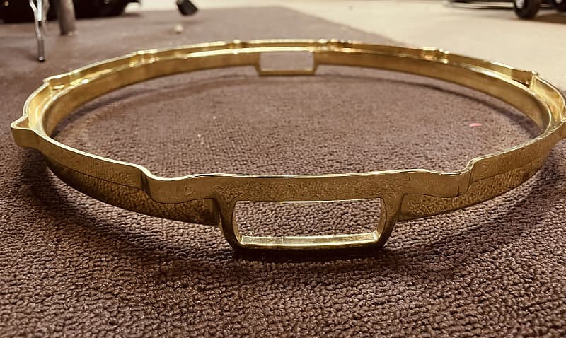 Brass 14" Snare Drum Bottom Hoop 2000's - Brass | Reverb