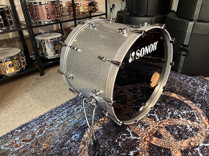 Sonor Prolite Silver Sparkle 24” | Reverb