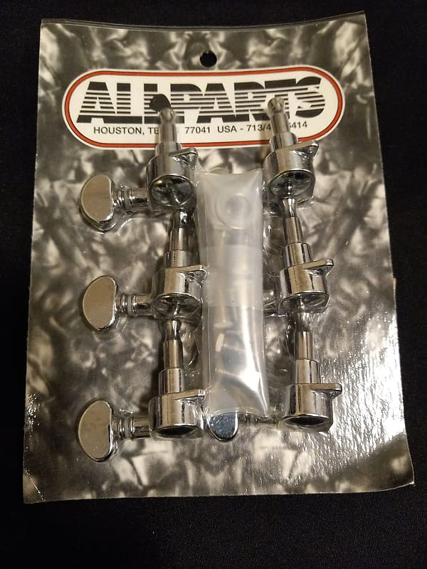 Grover Mini Tuning Machines 6-in-Line (Chrome) BRAND NEW!! | Reverb