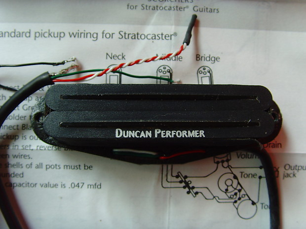 Seymour Duncan Performer "Scorcher" Hot Rails (Bridge pickup) | Reverb