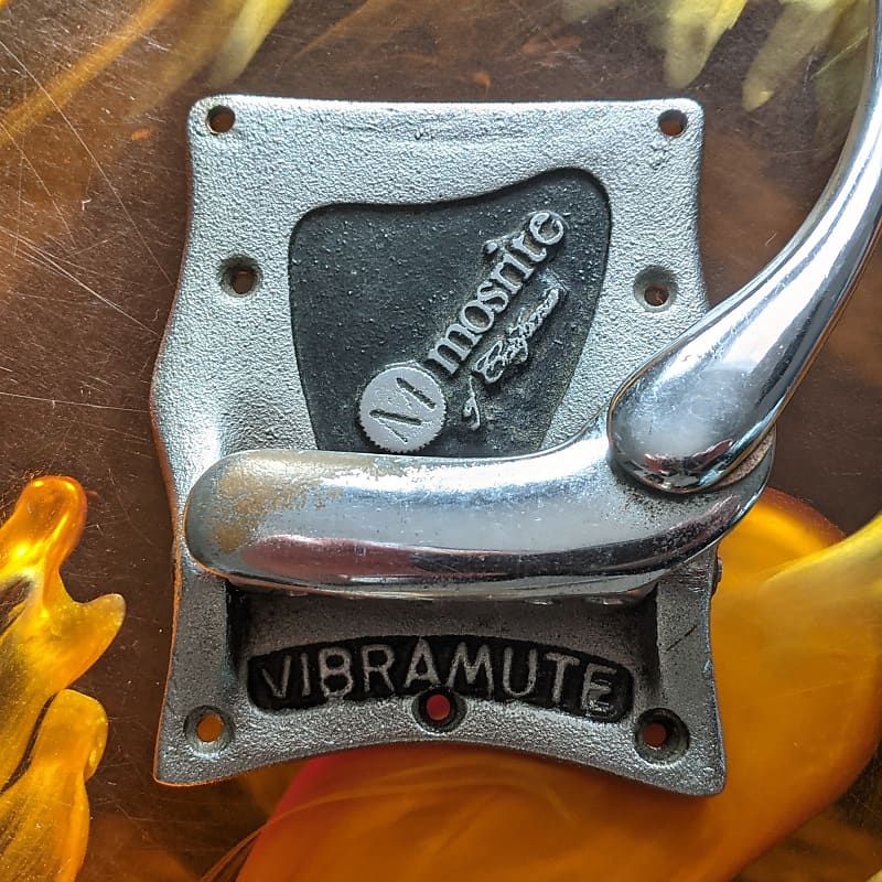 Original Vintage Vibramute Tailpiece for Mosrite The Ventures | Reverb