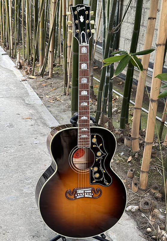 Gibson SJ-200 50's Reissue 2002 - Vintage Sunburst | Reverb